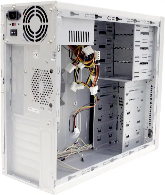 Athenatech A413WG.H350 Beige/Gray Computer Case - Newegg.com
