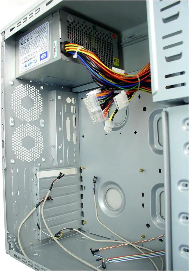 Athena Power CA-2008KL Gray/Beige Computer Case - Newegg.com
