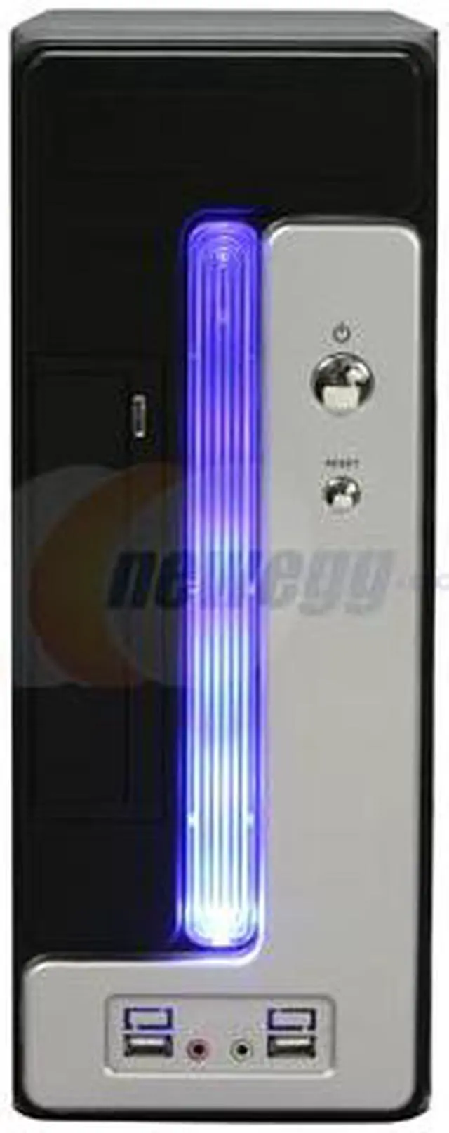 Athena Power CA-1015IS47 Silver / Black Computer Case - Newegg.com