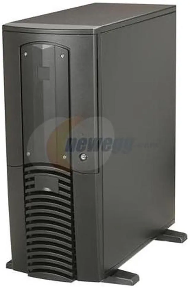Athena Power CA-601B60 Black SECC 1.0mm ATX Full Tower Computer Case w ...