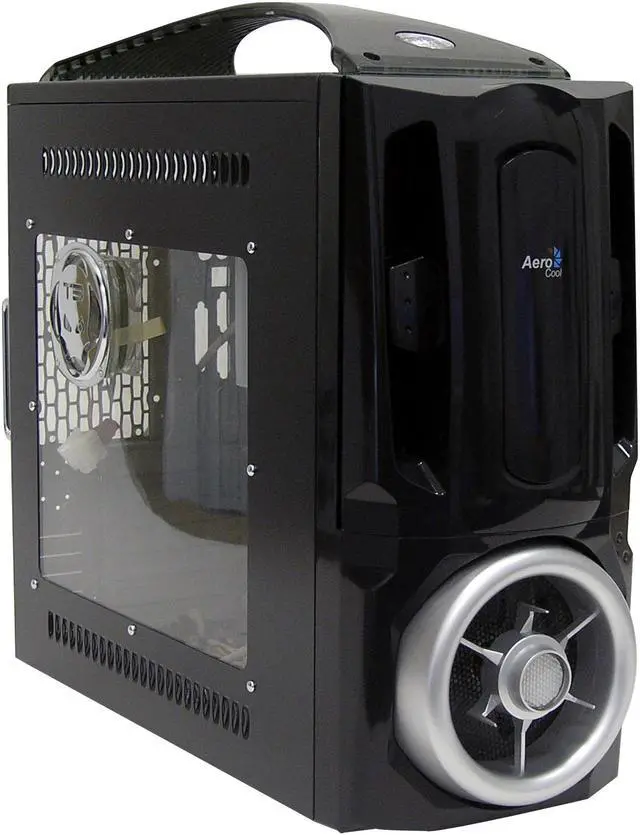 AeroCool JetMaster Jr - BS Black/Silver Computer Case - Newegg.com