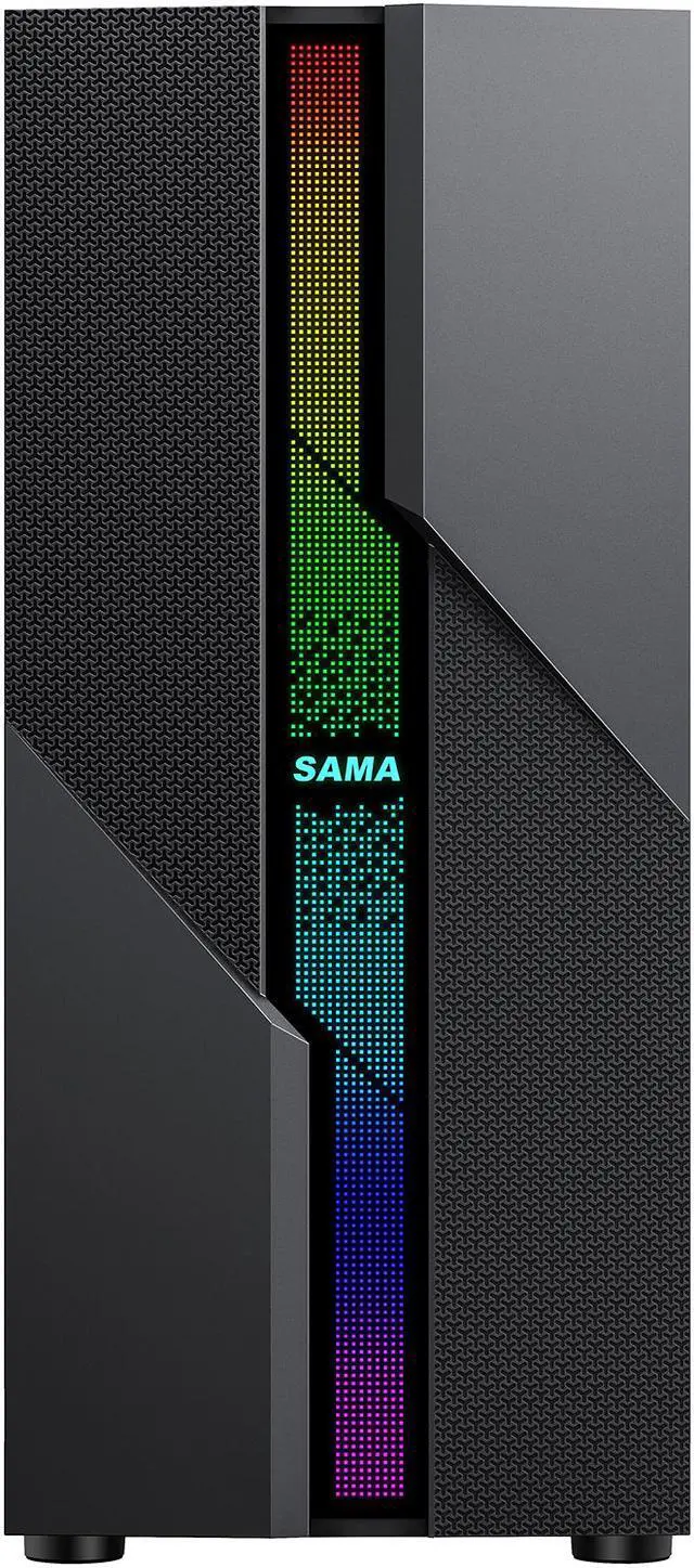 Open Box: SAMA SAMA-M3-ARGB Black Computer Case - Newegg.com