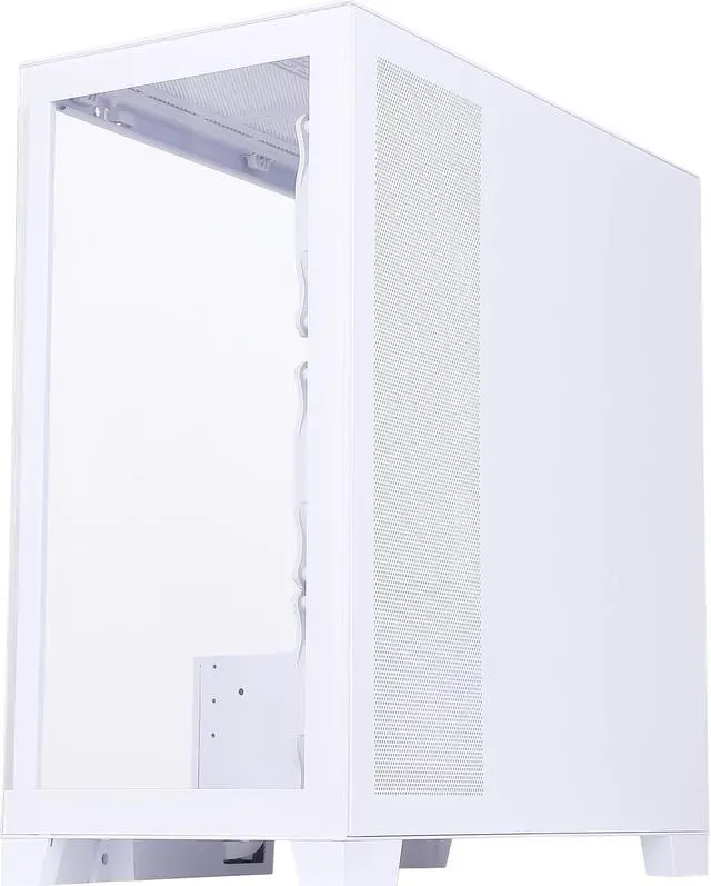 Open Box: Sama AR01-RGB-W White Dual USB3.0 and Type C, Dual Tempered Glass Micro -ATX Tower ...