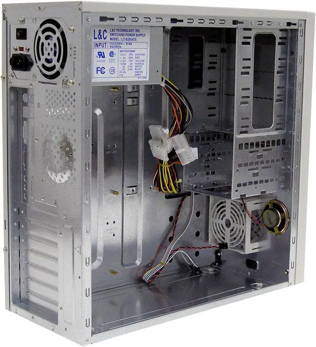 JUST PC JPC07P4 Beige Computer Case - Newegg.com