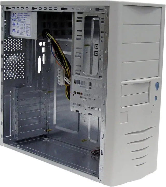 JUST PC JPC07P4 Beige Computer Case - Newegg.com