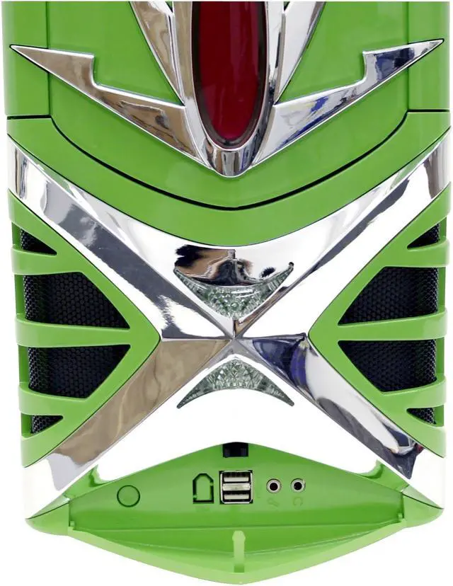 ePOWER Warrior EPC-523GG-450 Green Computer Case - Newegg.com