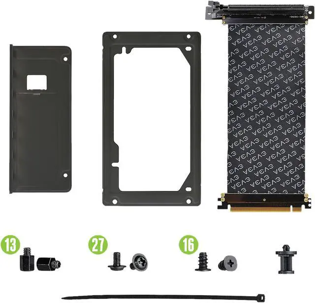 Open Box: EVGA DG-77 Matte Black Mid-Tower, 3 Sides of Tempered Glass ...
