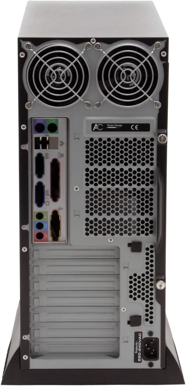 ARCTIC COOLING SILENTIUM T1 Black/White Computer Case - Newegg.com
