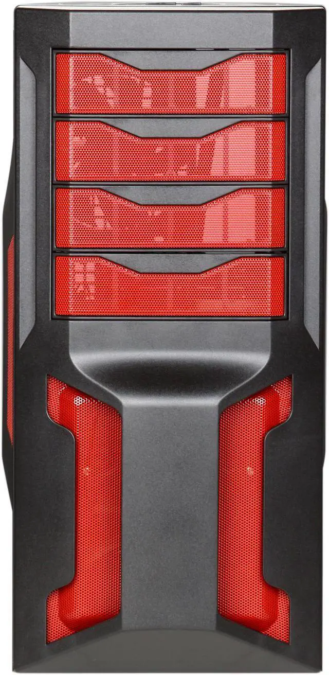 XION Classic Series XON-EC001-RD Black / Red Computer Case - Newegg.com