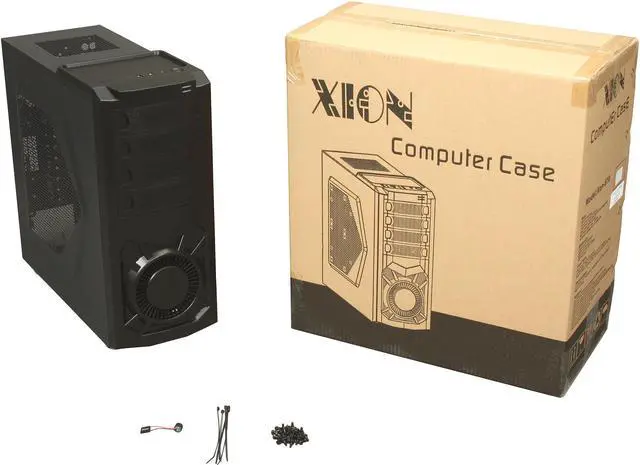 XION XON-570 Black Computer Case - Newegg.com