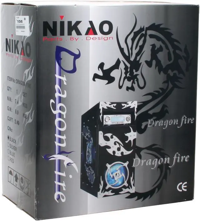 ATADC CA-DRAGONFIRE-BK Black Computer Case - Newegg.com