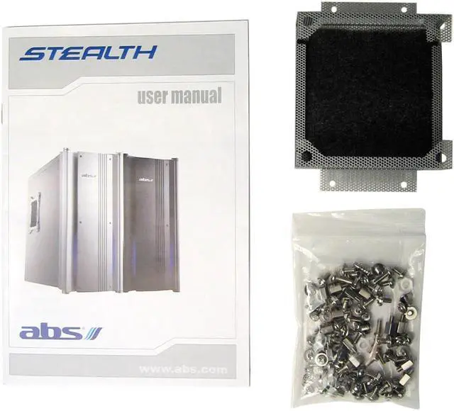 ABS Stealth CS-05A1S Silver Computer Case - Newegg.com