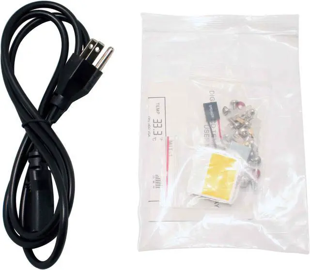 JPAC 412Silver Steel ATX Mid Tower Computer Case 500W Power Supply ...