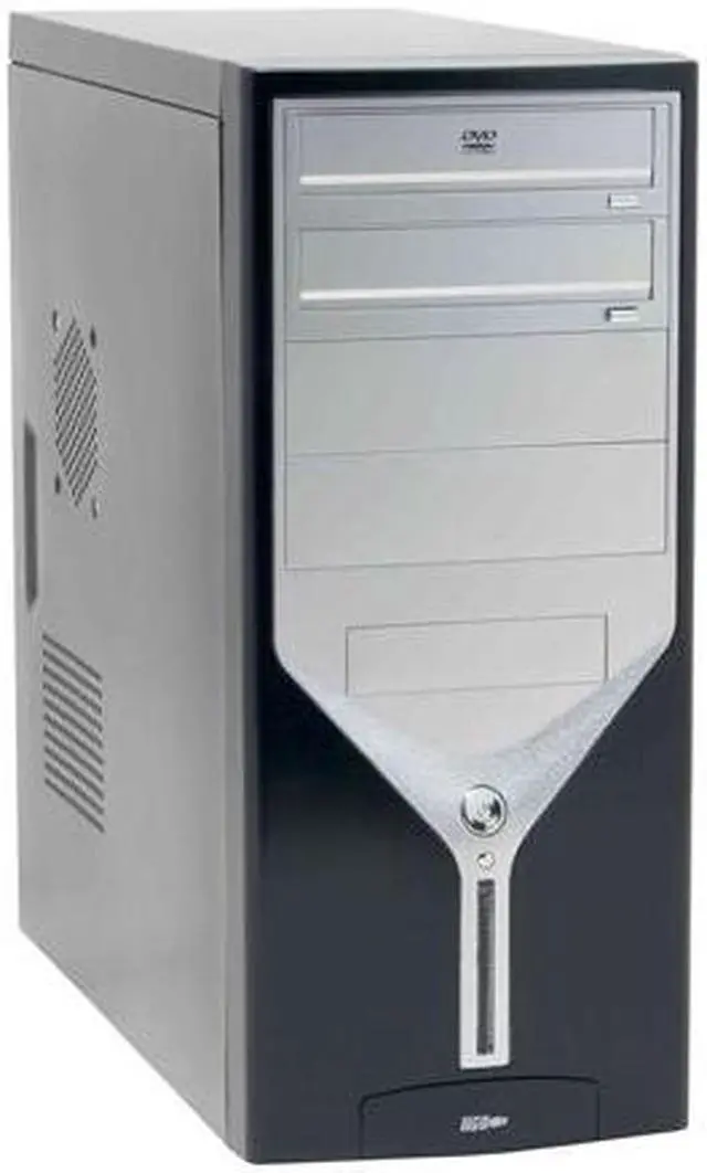 Spire BlackFin III 2009B Silver/Black Computer Case - Newegg.com