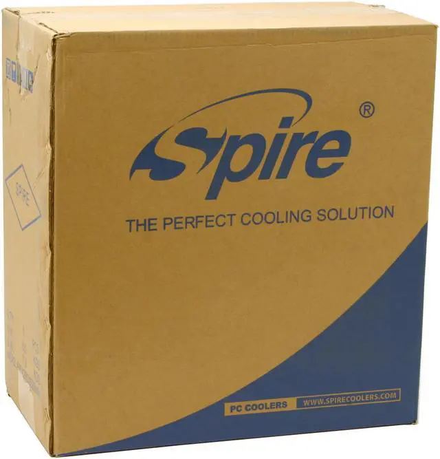 Spire BlackFin SP-7090B Black Metal SECC/ ABS ATX Mid Tower Computer ...