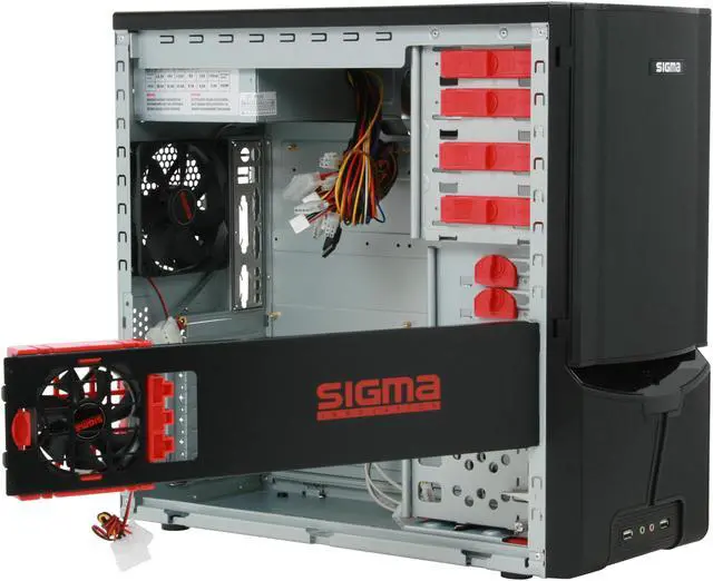 SIGMA Phantom wbp Black Computer Case - Newegg.com