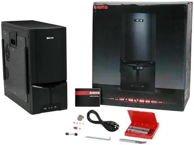 SIGMA Phantom wbp Black Computer Case - Newegg.com