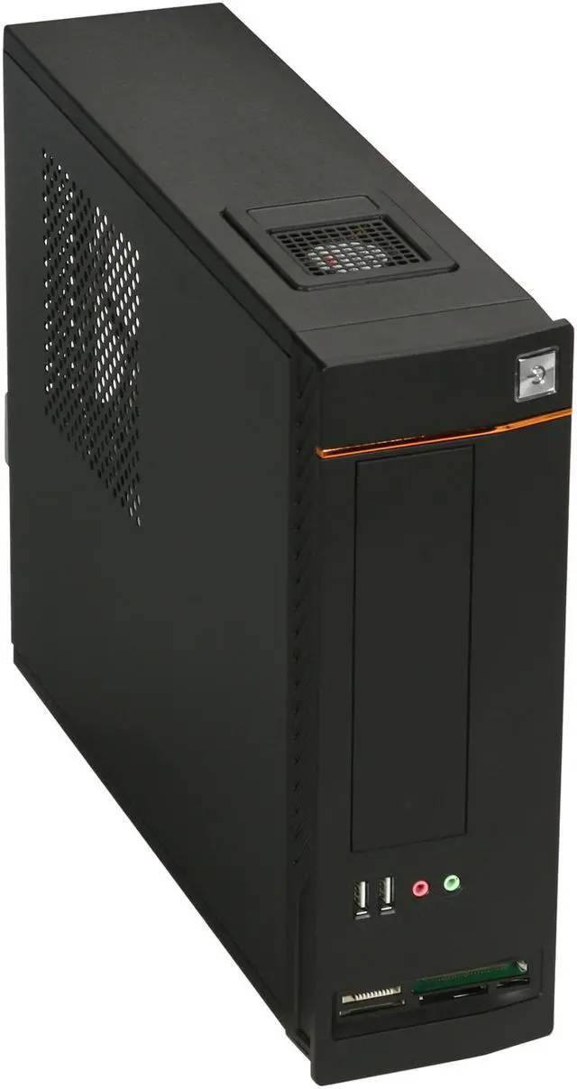 Winsis WT-02C Black Computer Case w/36in1 Card Reader - Newegg.com