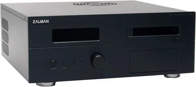 ZALMAN Black HD160B ATX Media Center / HTPC Case - Newegg.com