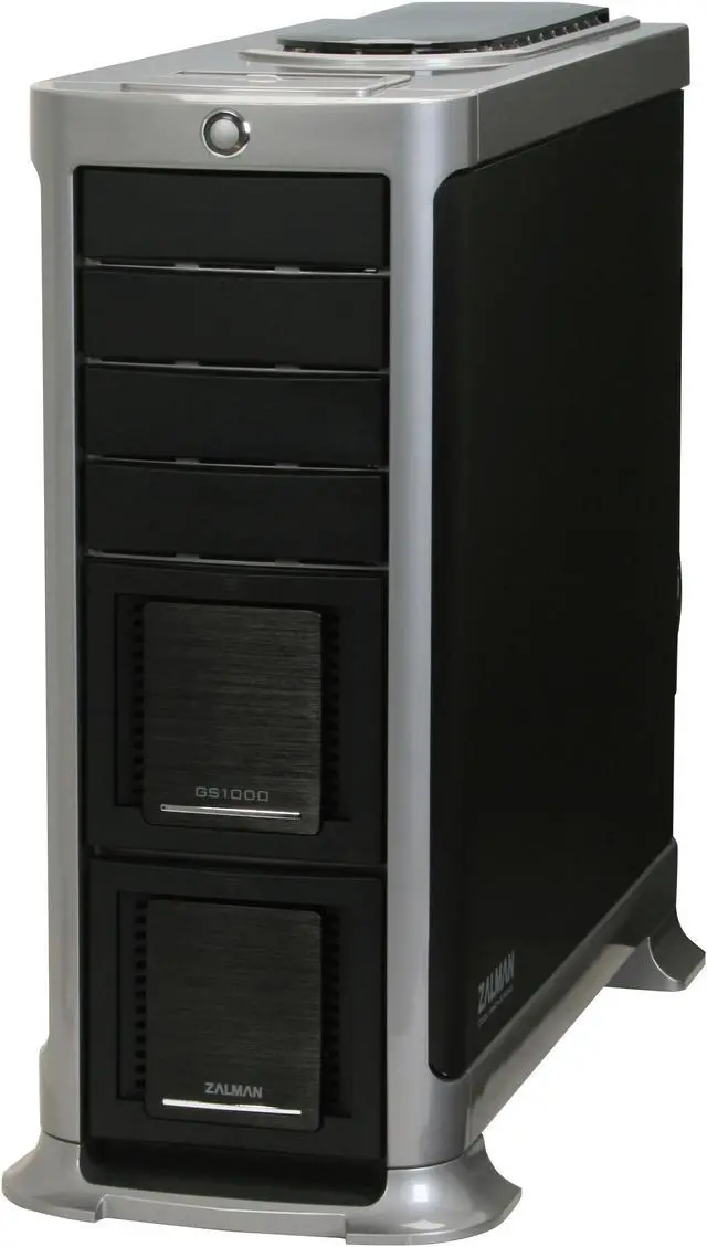 ZALMAN PROFESSIONAL GS-1000-TT Titanium Computer Case Aluminum / 1.0mm ...