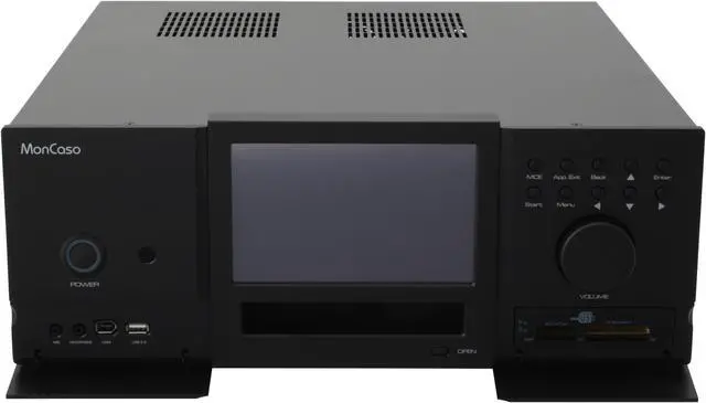 Moneual Black MonCaso 932B ATX Media Center / HTPC Case - Newegg.com