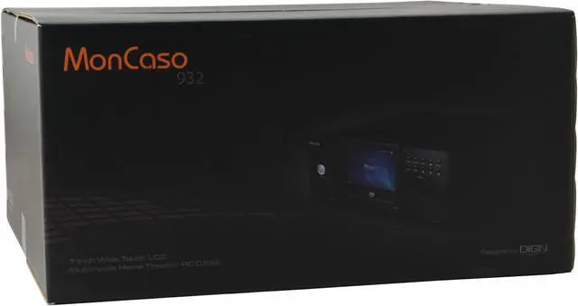 Moneual Black MonCaso 932B ATX Media Center / HTPC Case - Newegg.com