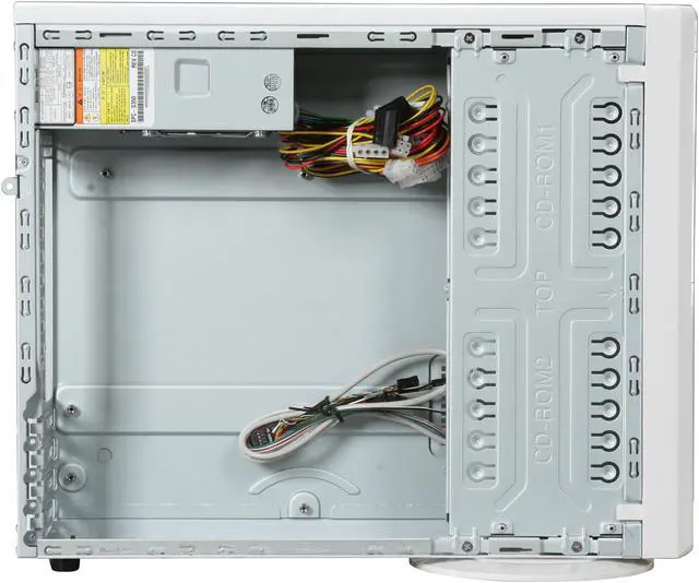 Moneual LAB EGI 0.8mm Y601W Micro ATX Media Center / HTPC Case w/300W ...