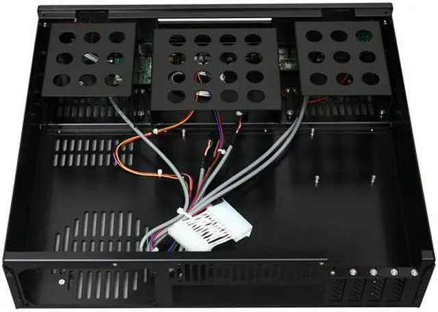 Moneual Black MonCaso 320B Micro ATX Media Center / HTPC Case - Newegg.com