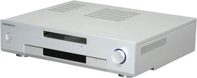 Moneual Silver MonCaso 320S Micro ATX Media Center / HTPC Case - Newegg.com