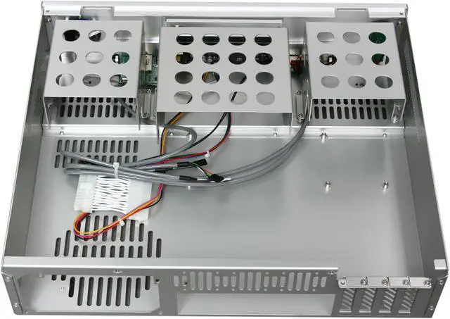 Moneual Silver MonCaso 320S Micro ATX Media Center / HTPC Case - Newegg.com