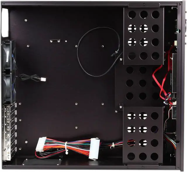 Moneual Black MonCaso 972FB ATX Media Center / HTPC Case - Newegg.com