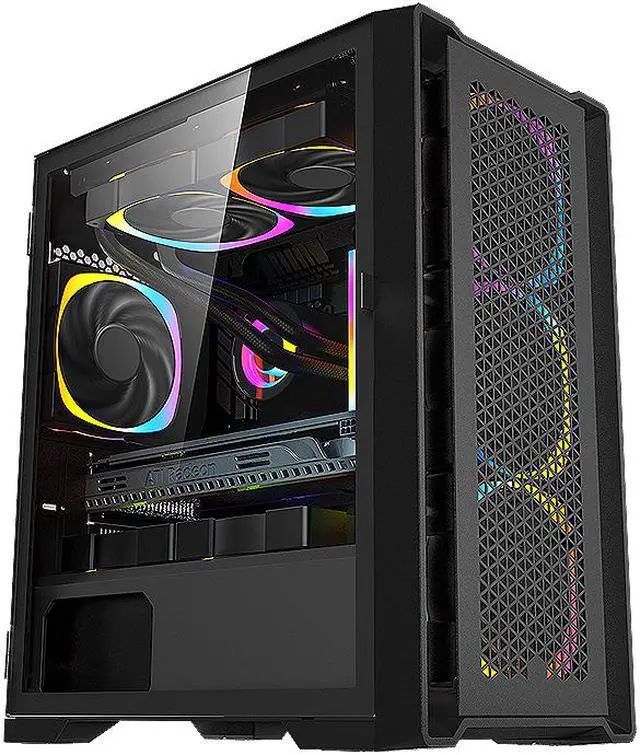 Bgears b-Masstige Black Micro ATX Tower Computer Case - Newegg.com