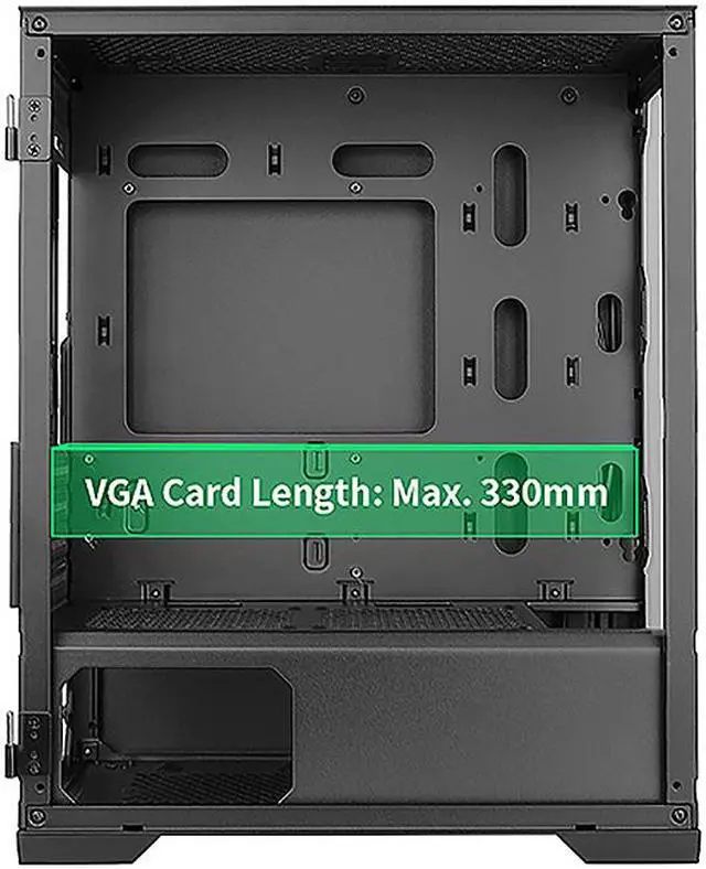 Bgears b-Masstige Black Micro ATX Tower Computer Case - Newegg.com