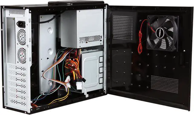 Sentey Slim Series SS2-2220 Glossy Black Computer Case - Newegg.com