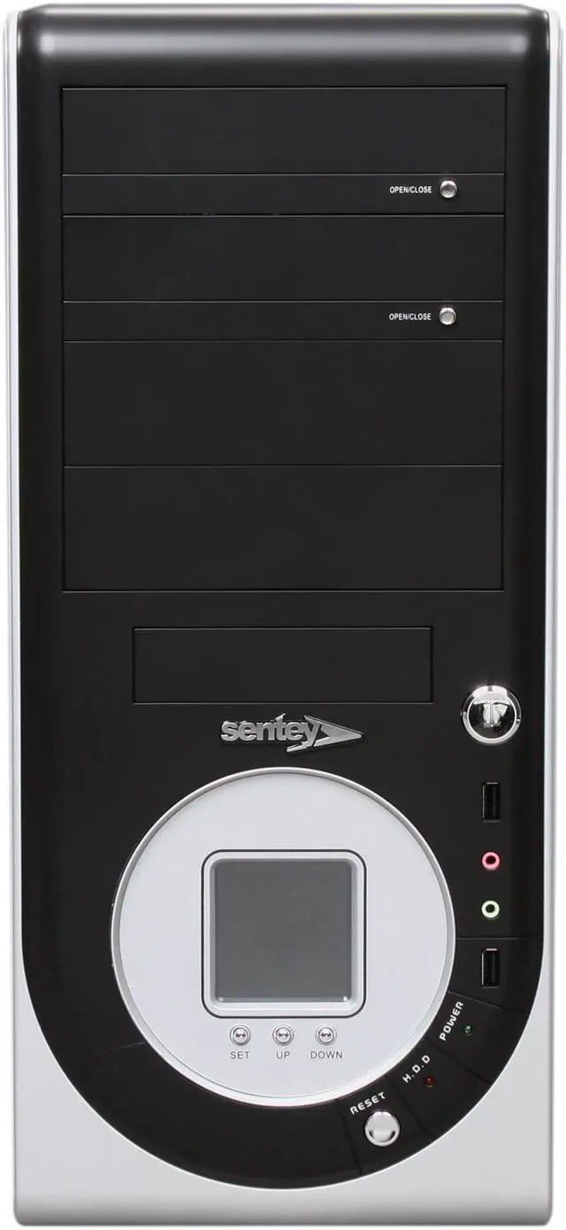 Sentey Professional Series 3268 Mid Tower SECC .7mm 2 x USB/PSU BCP450 ...