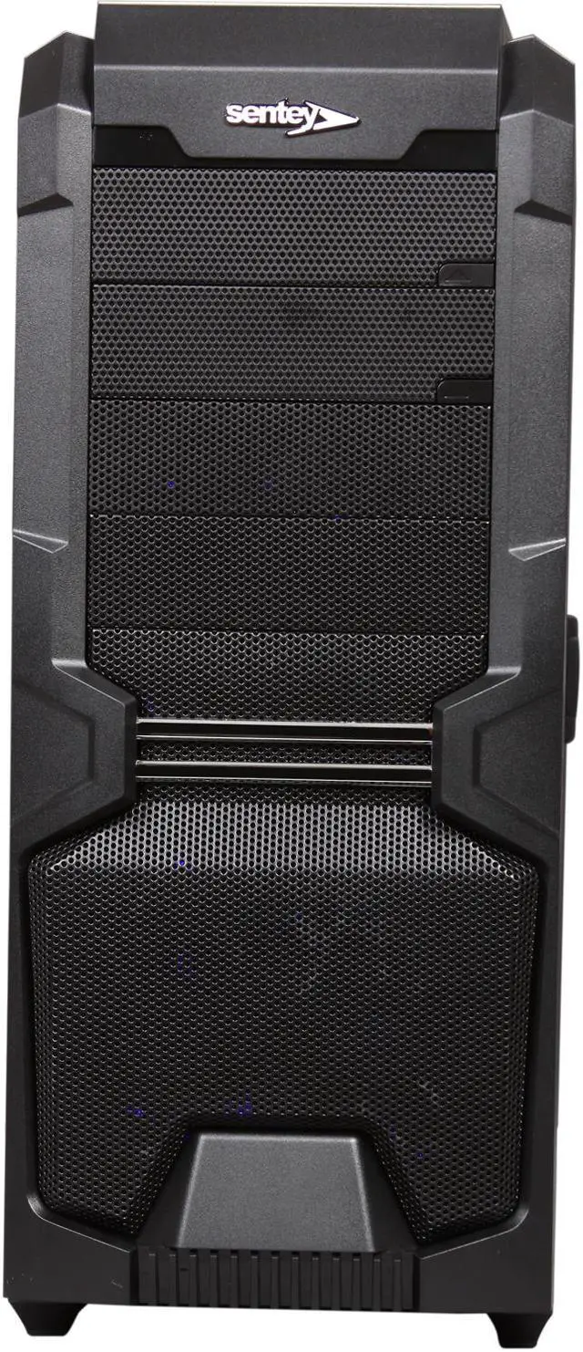 Sentey Extreme Division GS-6600 Wolf Black 1mm SECC ATX Full Tower ...