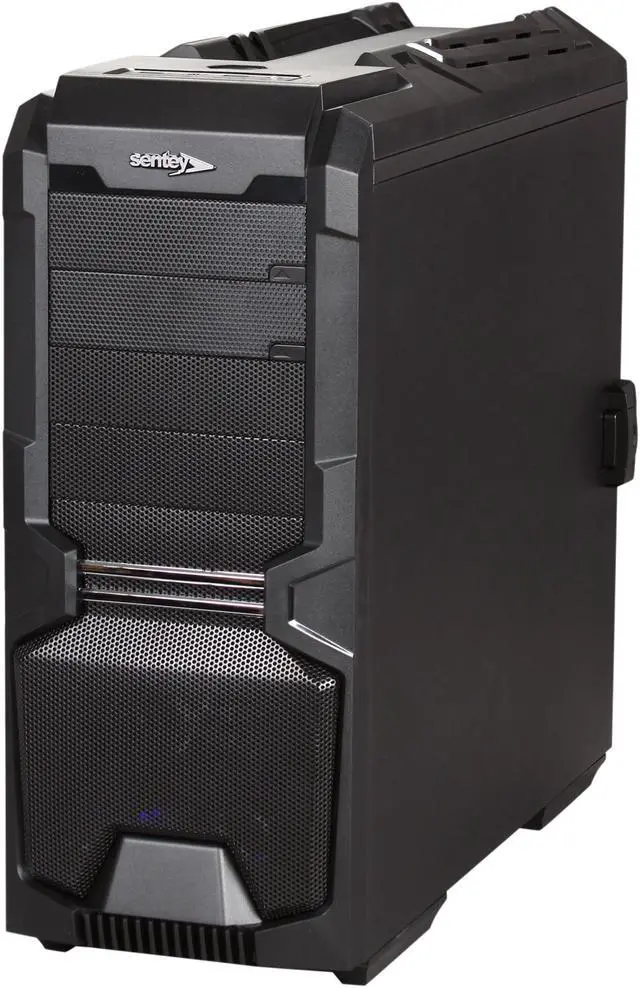 Sentey Extreme Division GS-6600 Wolf Black 1mm SECC ATX Full Tower ...