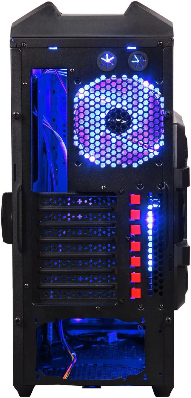 Sentey Extreme Division GS-6600 Wolf Black 1mm SECC ATX Full Tower ...