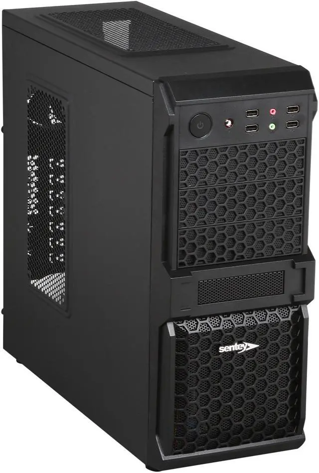 Sentey Cobra Extreme Division Tower Case - 1 x 120mm Fan Cooler ...