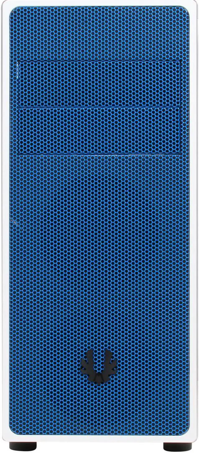 BitFenix BFC-NEO-100-WWXKB-RP White body with blue front panel Computer ...