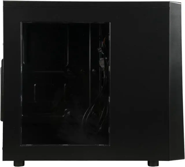 Open Box: BitFenix Neos Window Side Panel Computer Case, Black/Black ...