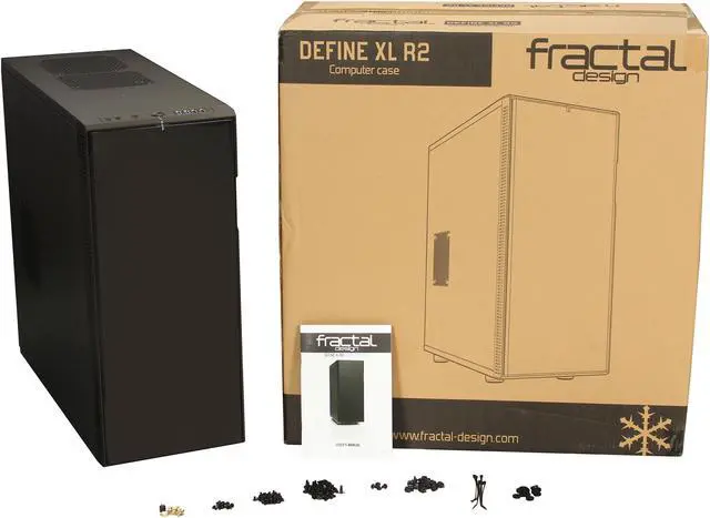 Fractal Design Define XL R2 Black Silent EATX Full Tower Computer Case ...