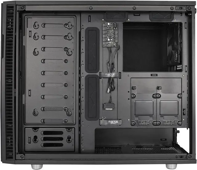 Fractal Design Define R6 Blackout Brushed Aluminum/Steel ATX Silent ...