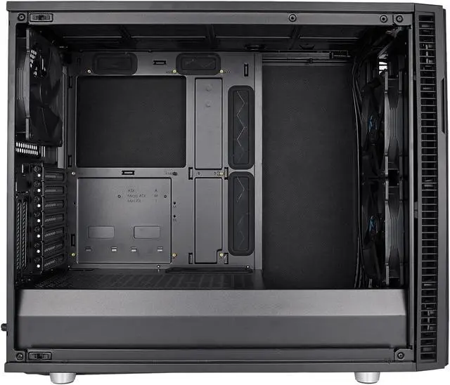 Fractal Design Define R6 Blackout Brushed Aluminum/Steel ATX Silent ...