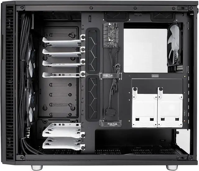 Fractal Design Define R6 USB-C Black ATX Mid Tower Computer Case ...