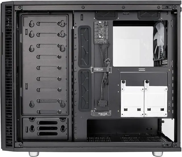 Fractal Design Define R6 USB-C Black ATX Mid Tower Computer Case ...