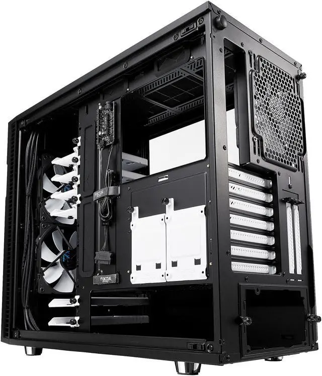 Open Box: Fractal Design Define R6 USB-C Black Brushed Aluminum/Steel ...