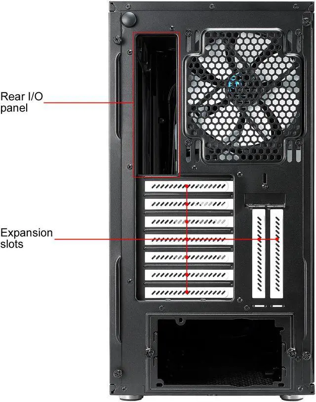 Fractal Design Define R6 USB-C Black ATX Mid Tower Computer Case ...