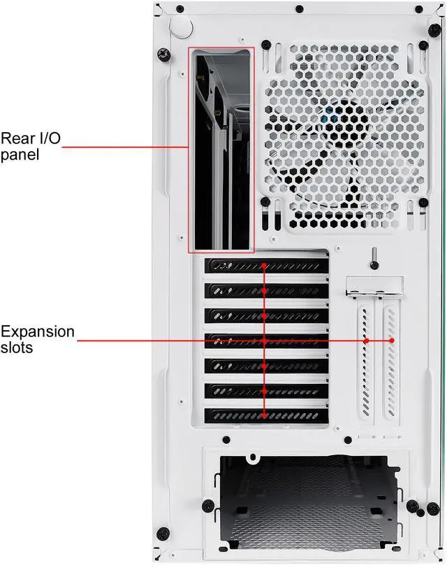 Fractal Design Define R6 USB-C White Brushed Aluminum/Steel ATX Silent ...