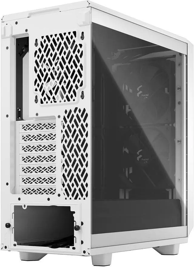 Fractal Design Meshify 2 Compact White ATX Flexible High-Airflow ...